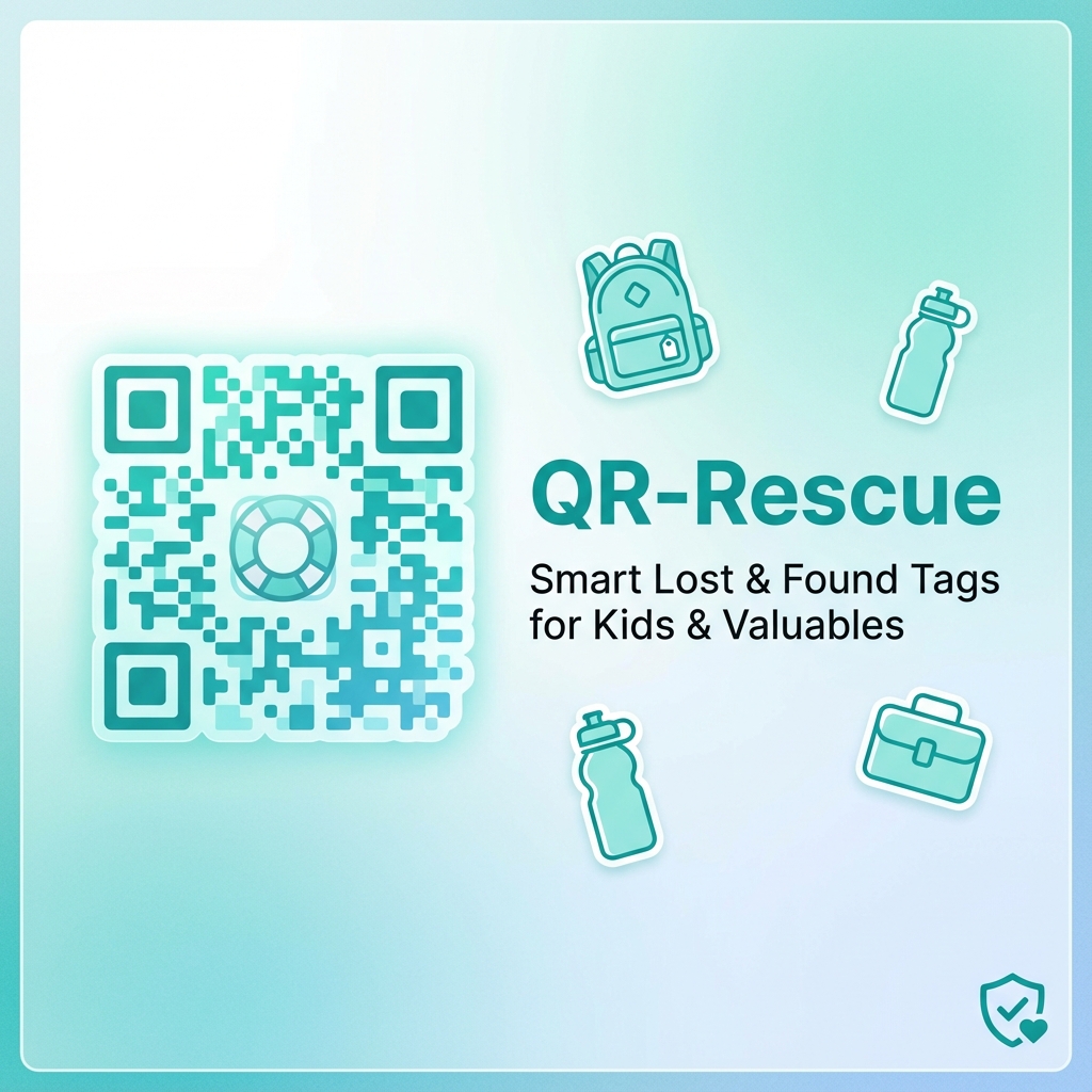 QR-Rescue | Smart QR Tags & Labels to Find Lost Items